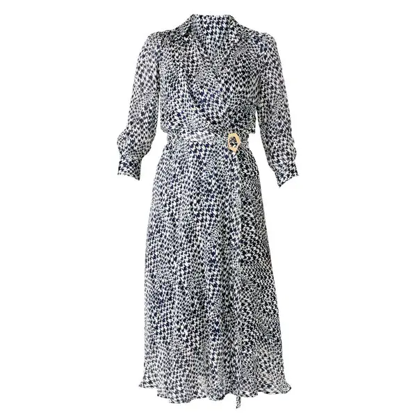 SACHA DRAKE Herringbone Dress