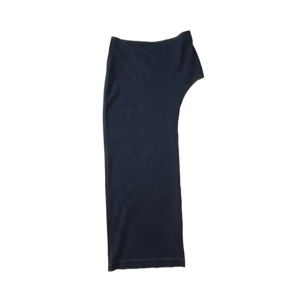 CIRCULAR PATH Denim Maxi Skirt - Blue