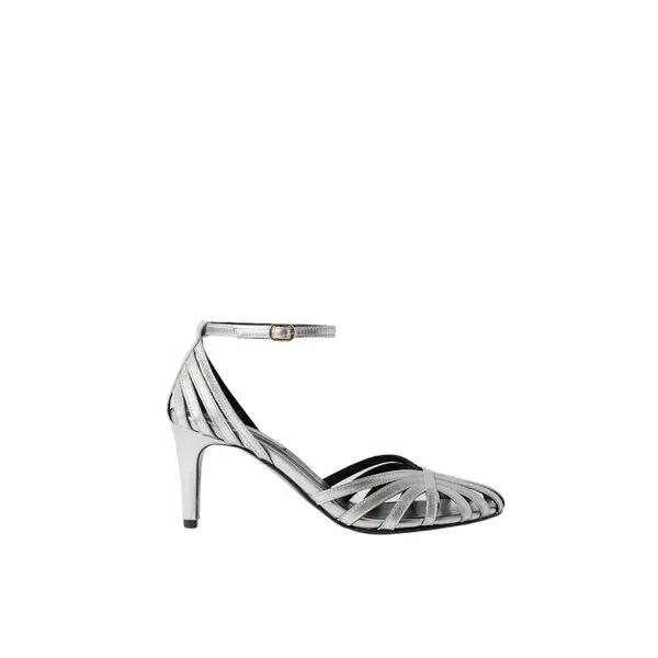 BLANKENS The Caroline Strappy Sandals - Silver