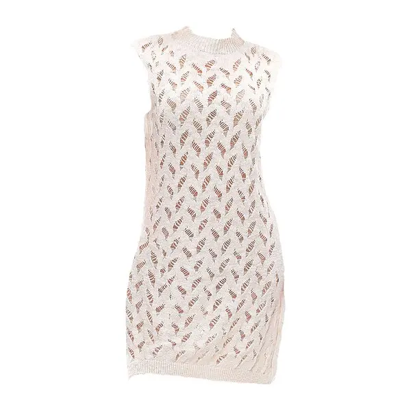 MAISON BOGOMIL Linen-blend Knit Tunic Dress