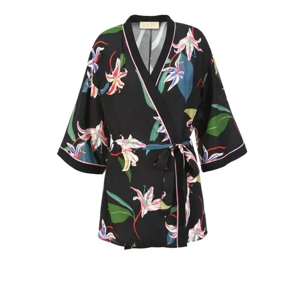 AGGI BY HALEWSKI Reiko After Dark Kimono - Pink