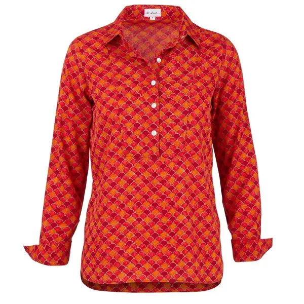 AT LAST... Soho Scallop Shirt