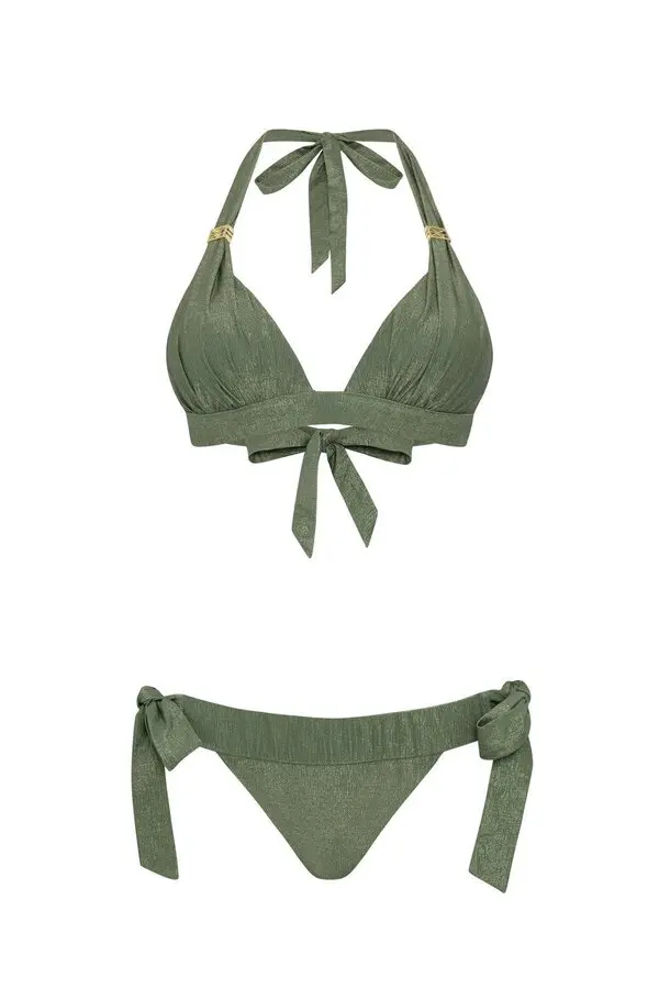 LEYLA MAYA Annie & Ginny Bikini Set - Green