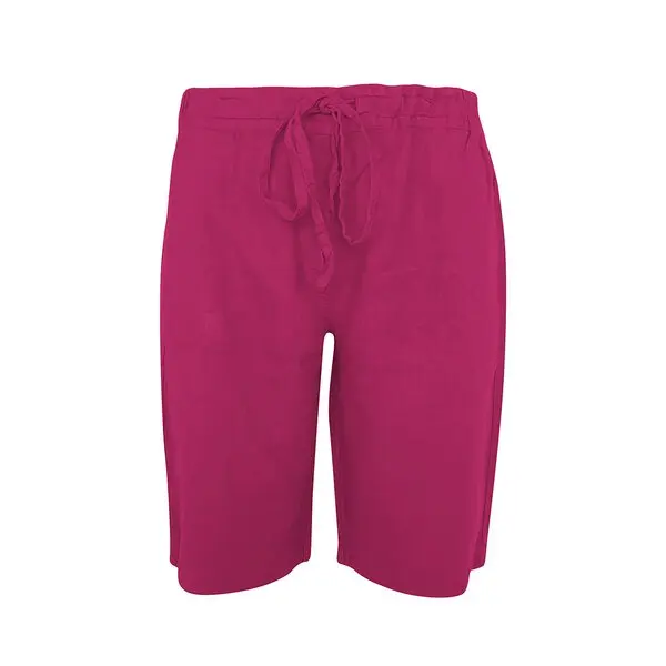 Haris Cotton Linen Bermuda Shorts