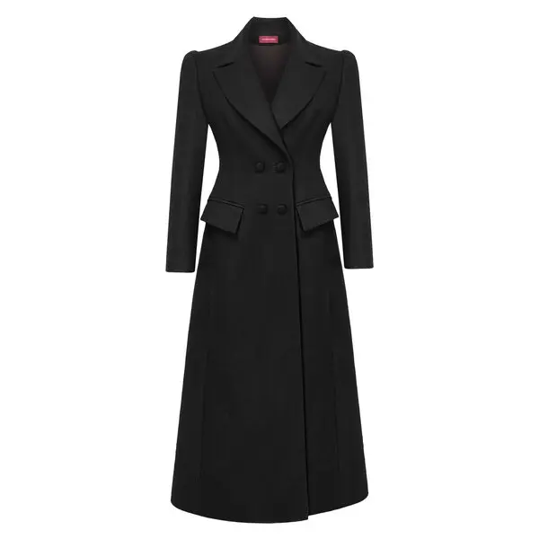 MANDRAGORA Wool Double-breasted Coat