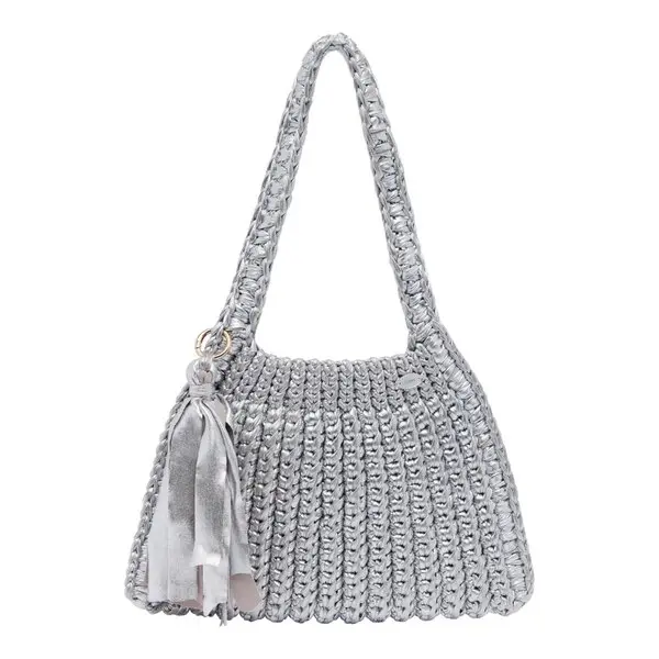 GUNES SWIM Silva Halo Handbag - Silver