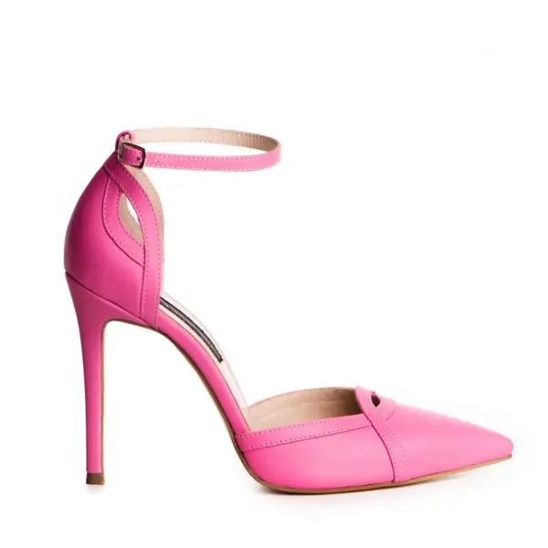 THE 5TH ELEMENT Ashanti Leather Pumps - Pink