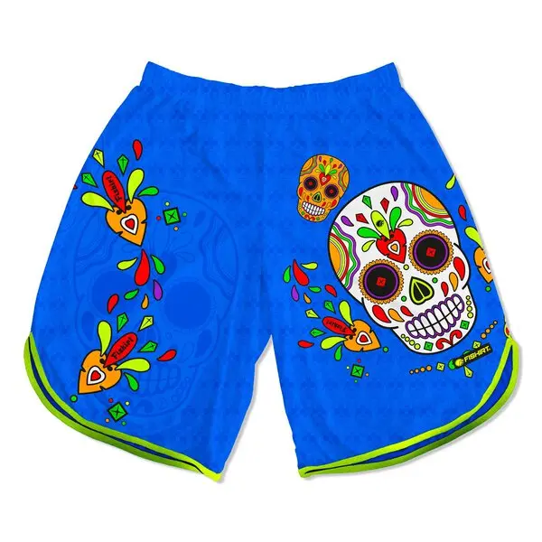 FISHIRT Graphic Swim Shorts - Blue