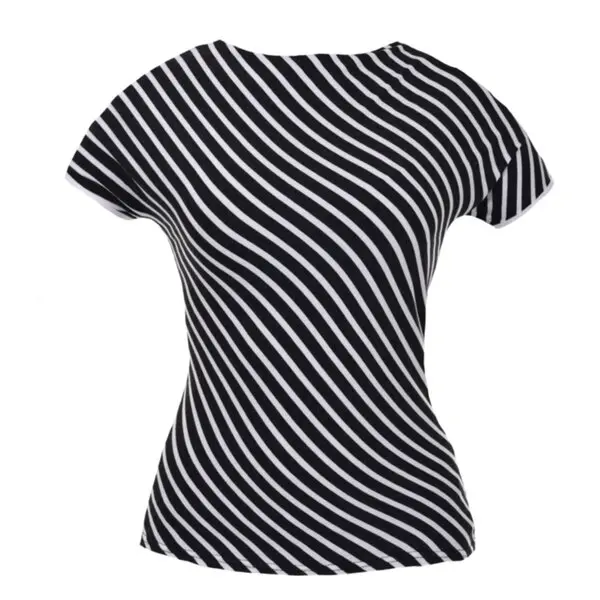 FROCK TALES Striped Oyster Top