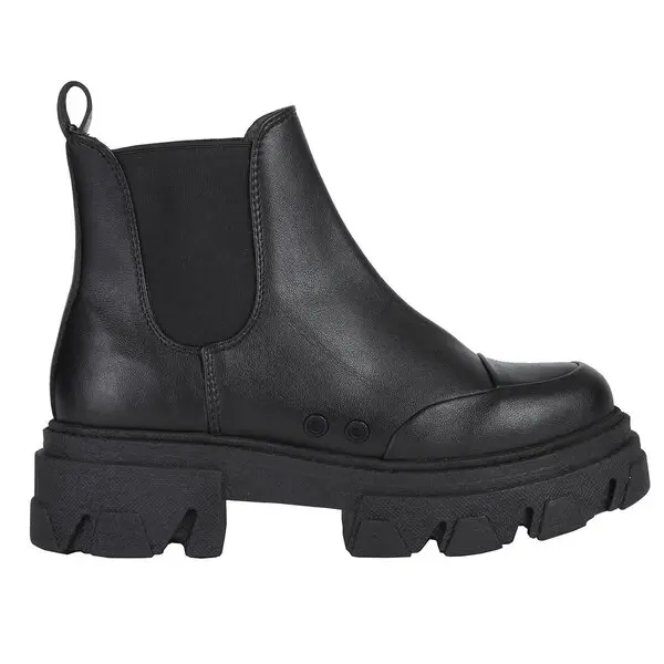URBNKICKS Vegan Cap Toe Ankle Boots