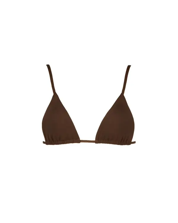 MERIDIAN SWIMWEAR Equator Bikini Top - Brown