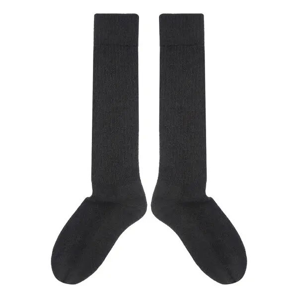 PEPER HAROW - MADE IN ENGLAND Thermocool Wool Boot Socks - Grey