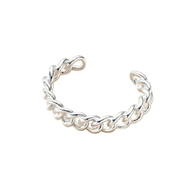 POSH TOTTY DESIGNS Chunky Curb Link Cuff - Silver