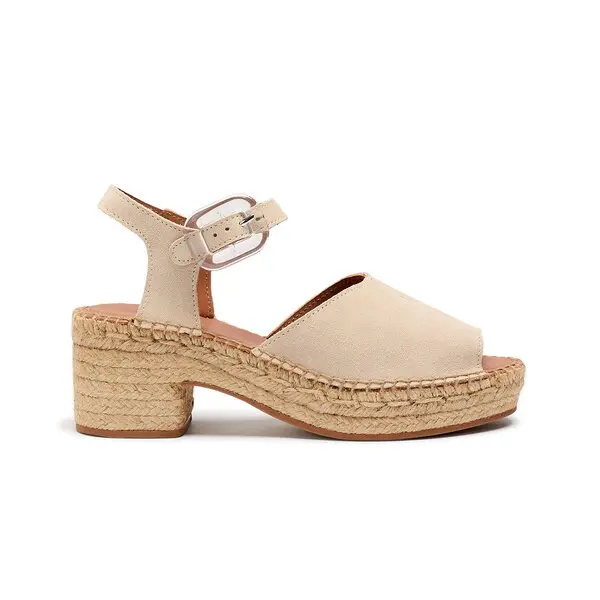 NAGUISA Var Espadrille Sandals - Beige