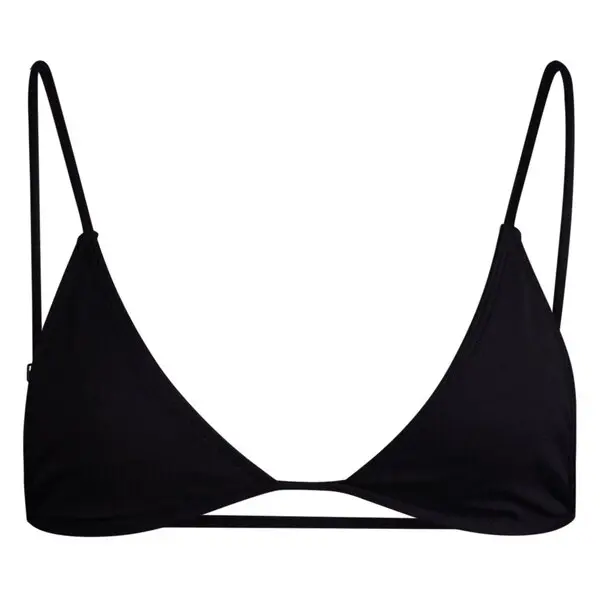 MINIMALE ANIMALE Lucid Bikini Top - Black