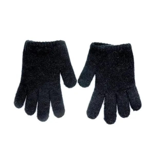 MAISON BOGOMIL Short Knit Gloves - Black