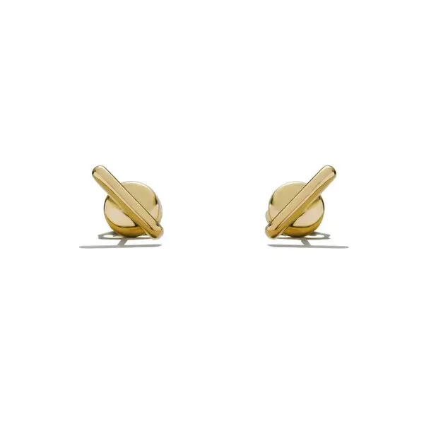 ONI Bar Stud Earrings - Gold
