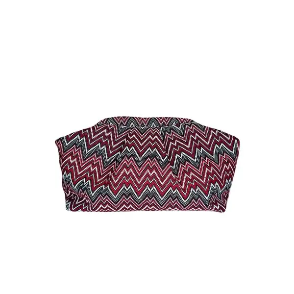 RUJ HERITAGE Puffy Jacquard Clutch - Red