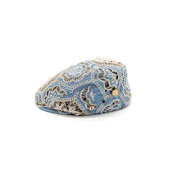 DORIA 1905 Jackie Embroidered Coppola