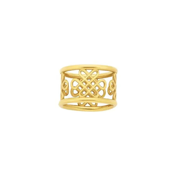 ZOE AND MORGAN Eternal Knot Eternity Ring - Gold