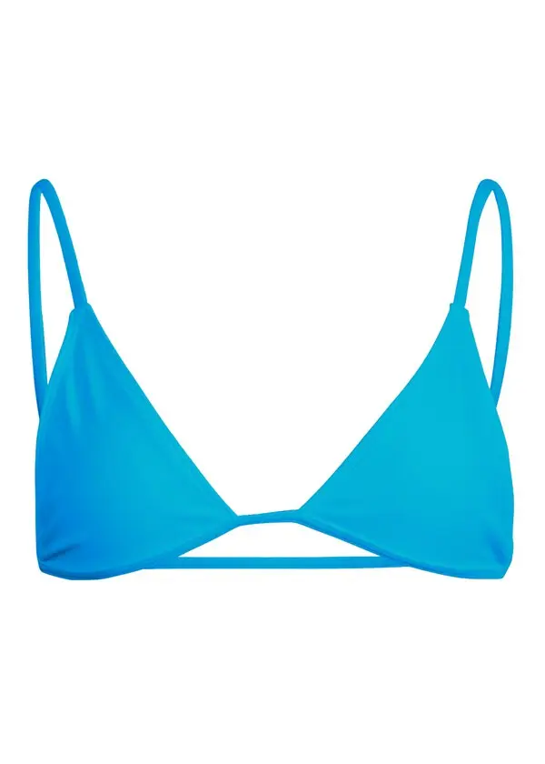 MINIMALE ANIMALE Lucid Bijou Bikini Top Capri - Blue