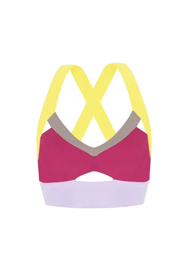 YORSTRULY Mady Bra Pink & Purple