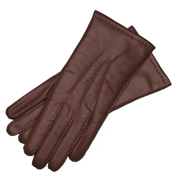 1861 GLOVE MANUFACTORY Treviso Hand Sewn Gloves - Brown