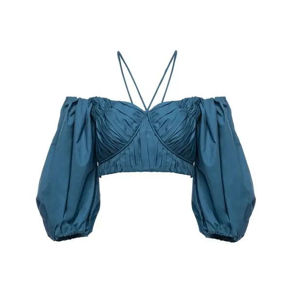 VASILIKI ATELIER Isabella Ruched Top