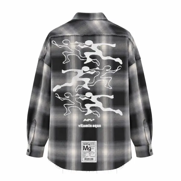 MYSIMPLICATED Plaid Oversized Shirt