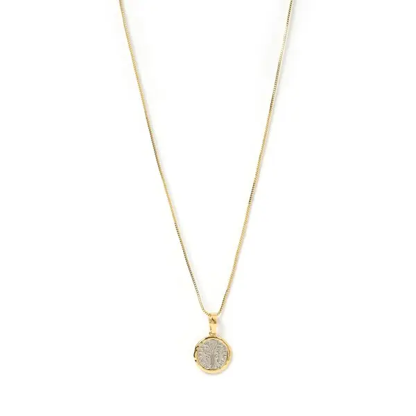 ARMS OF EVE Piccolo Charm Necklace - Gold/silver