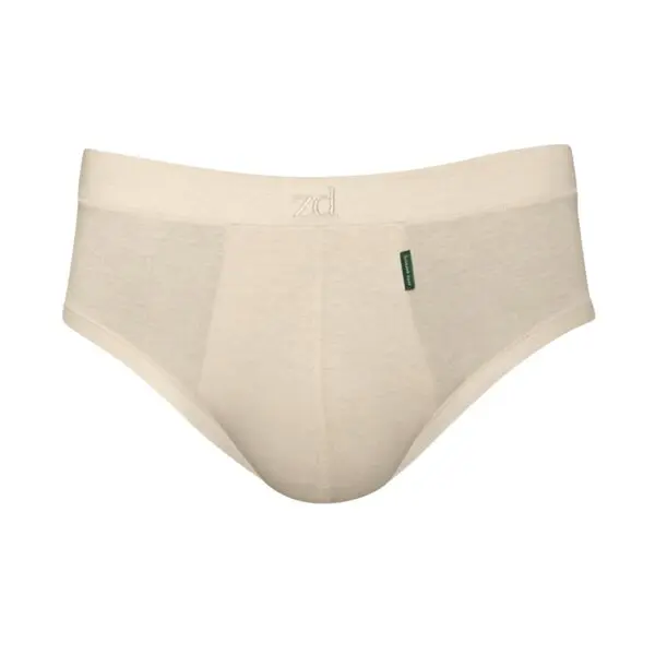 ZD ZERO DEFECTS Neutrals Mini Briefs Egyptian Cotton Premium Comfort Color - Beige