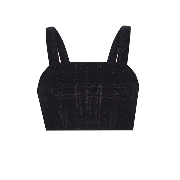 MIRIMALIST Vega Tweed Bustier