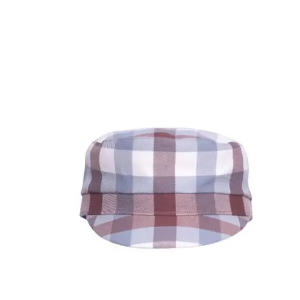 ANTHONY PETO Engineer Cap In Cotton Watercolour - Blue