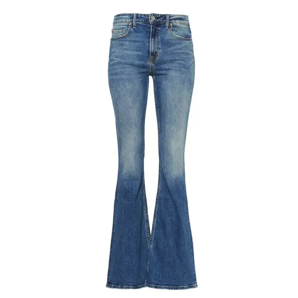 NOEND Grace Mid Rise Flare Jeans