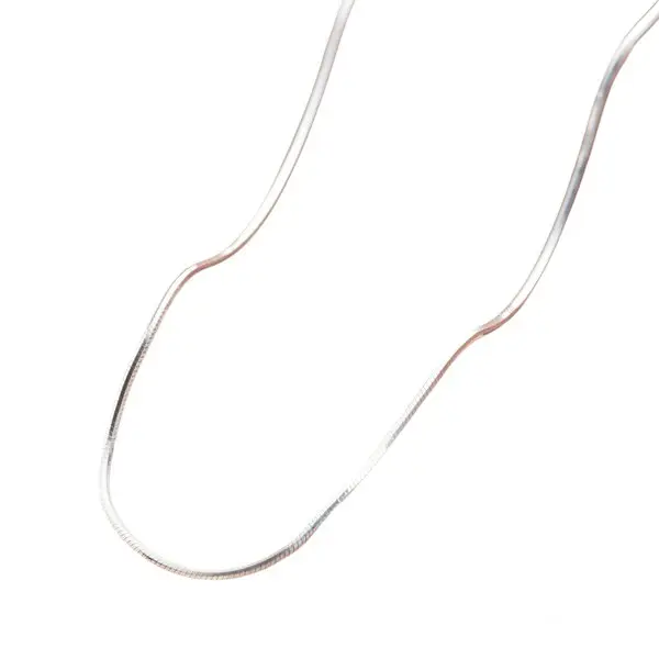 POSH TOTTY DESIGNS Sterling Snake Chain Necklace - Silver