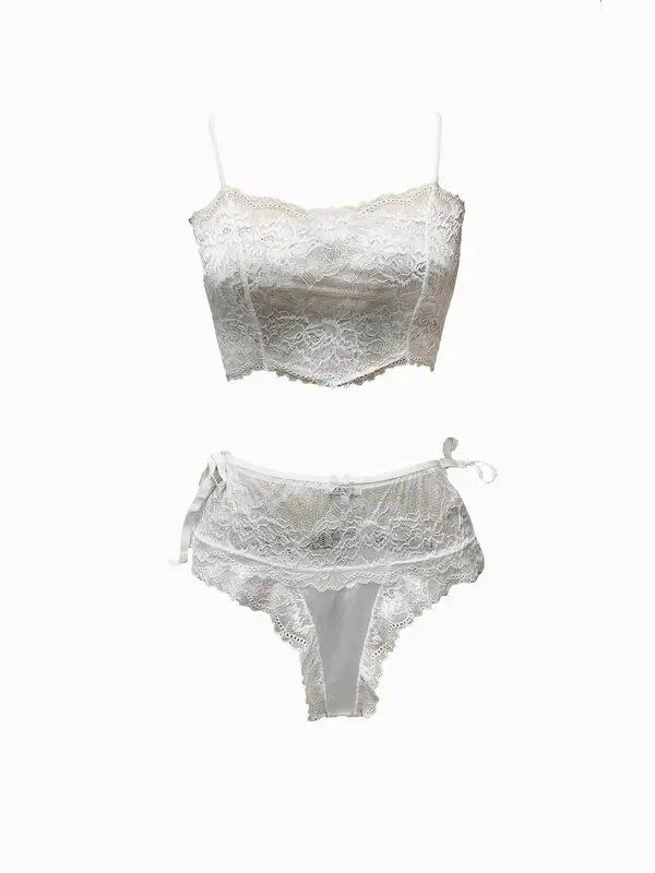CAROL COELHO Paradox Off Stretch Set - White