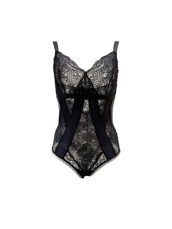 CAROL COELHO Entrap Bodysuit - Black