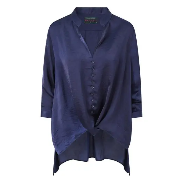 BEATRICE VON TRESCKOW Fritzi Oversized Shirt - Blue