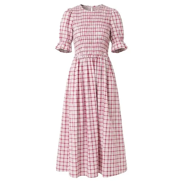 AMY LYNN Imogen Cotton Midaxi Dress
