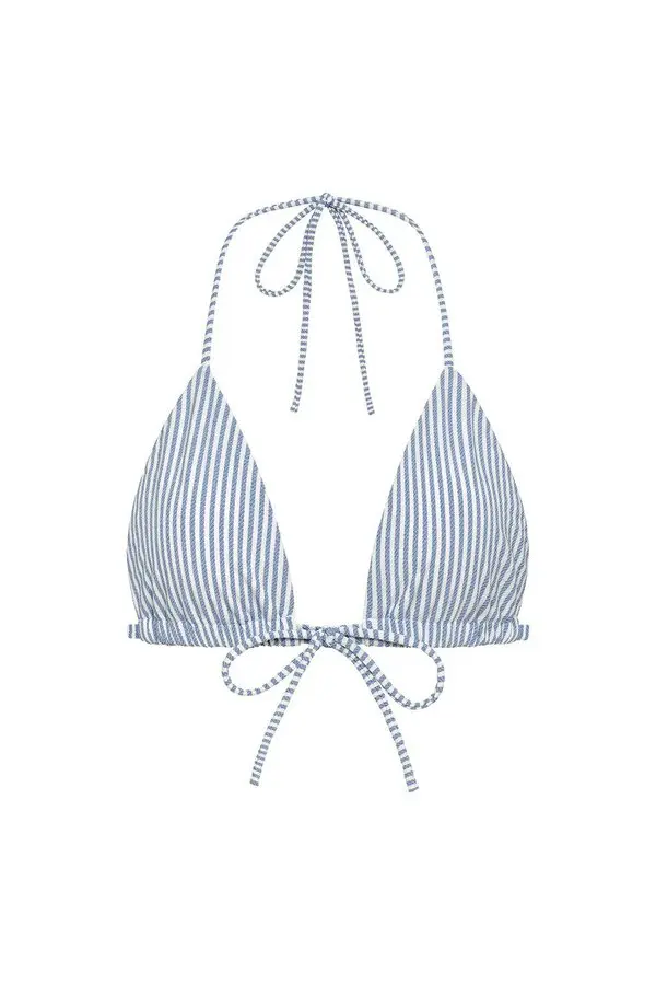MONTCE Emma Bikini Top - Blue/white