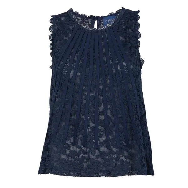 TANTRA SPAIN SL Sleeveless Lace Top - Blue