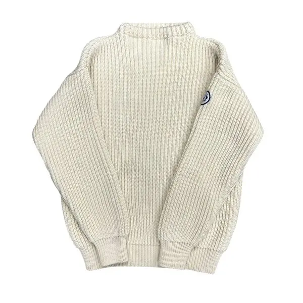 ARTHUR BEALE Oiled Wool Boat Neck Pullover