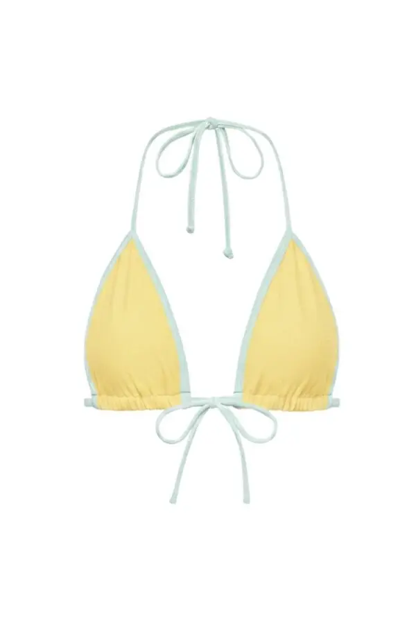 MONTCE Sunshine Binded Emma Bikini Top - Yellow