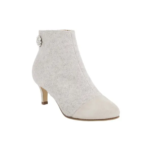 MOON D'ELLE Eclisse Ankle Boots - Grey