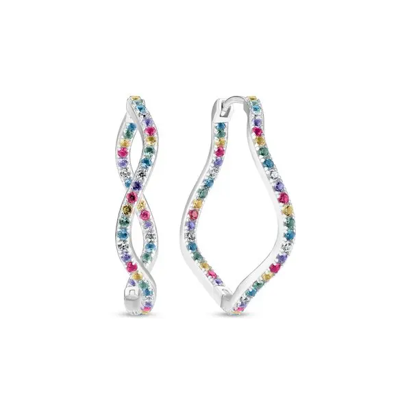 SIF JAKOBS JEWELLERY Ellera Waves Earrings - Silver