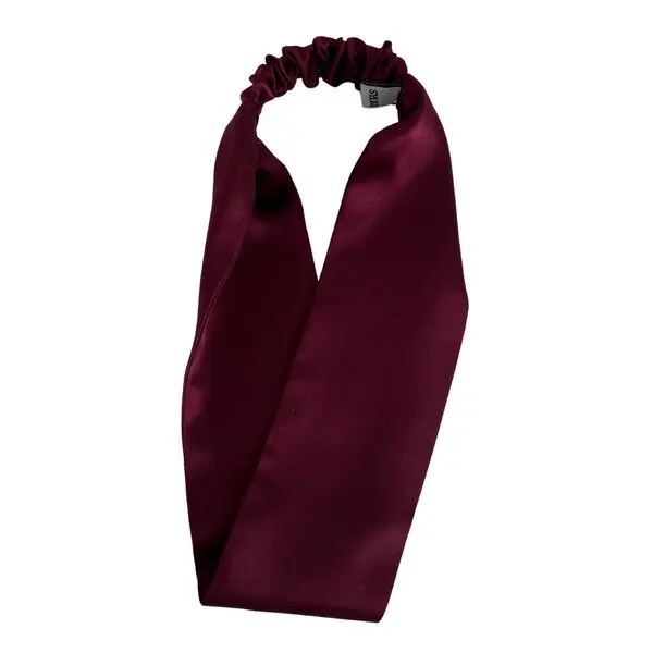 SYLKI Silk Wide Headband - Red