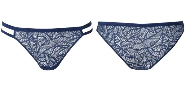 BOTT LINGERIE Soft Lace Brief Night - Blue
