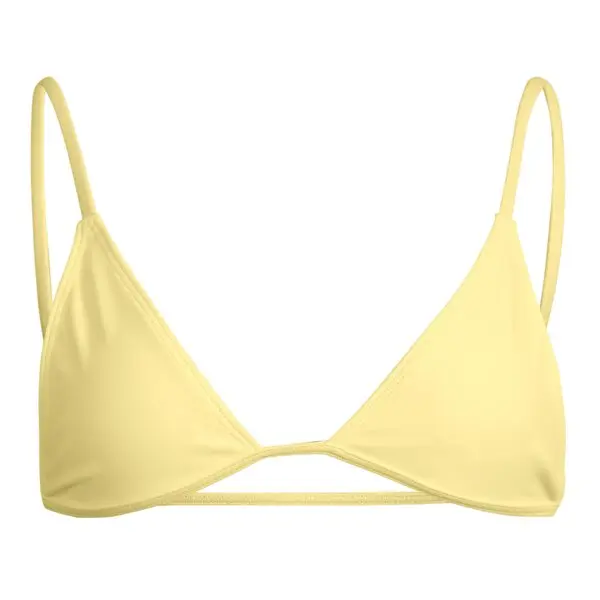 MINIMALE ANIMALE Lucid Bijou Bikini Top - Yellow