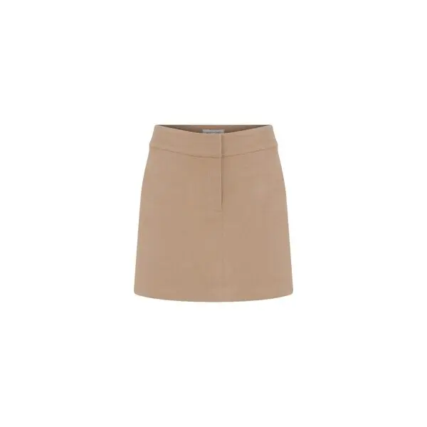 NAZLI CEREN Wool Mini Skirt