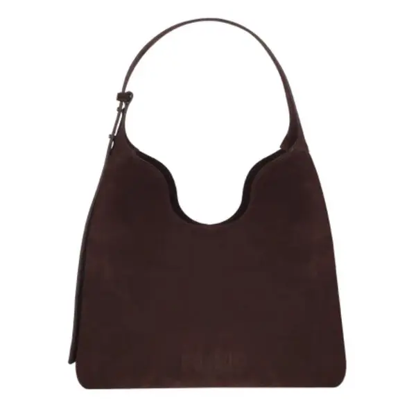 FLEU Mousse Suede Laptop Bag - Brown